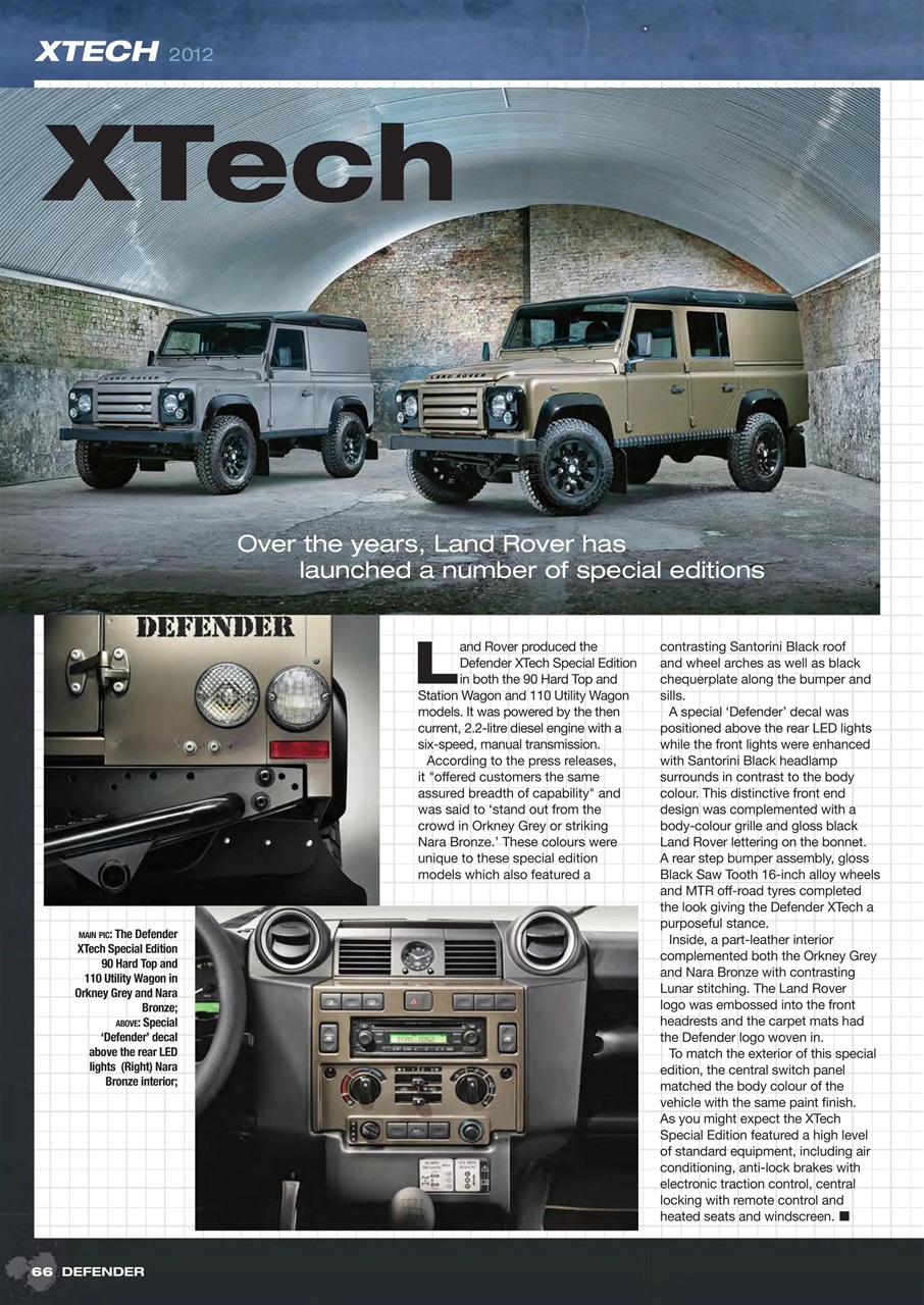Classic Land Rover Magazine - Defender Special Issue