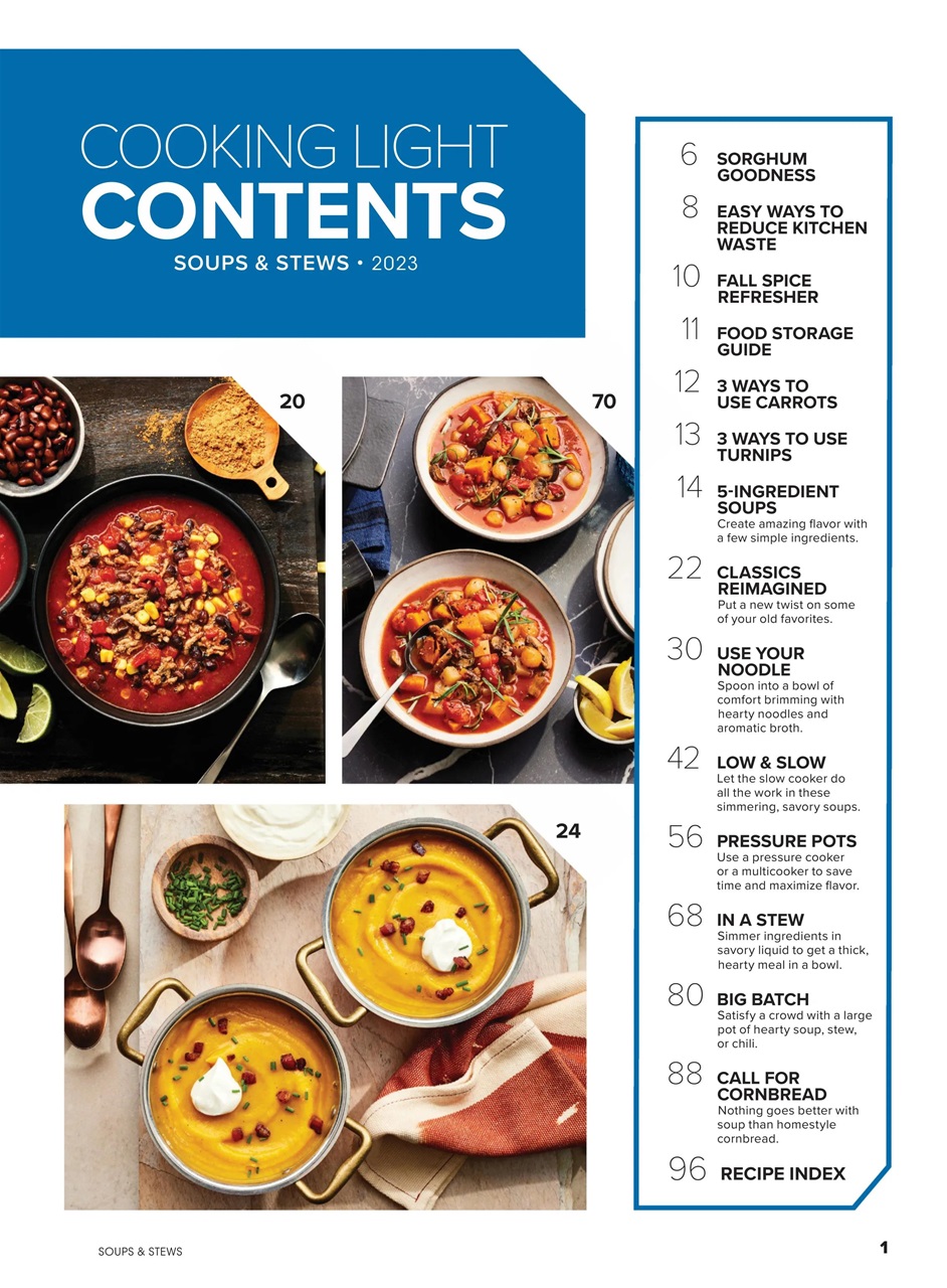 Cooking Light Magazine - Fall 2023 Back Issue