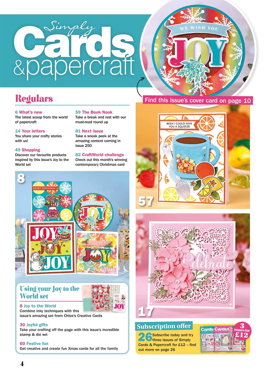 Simply Cards & Papercraft Magazine - Issue 249 Back Issue