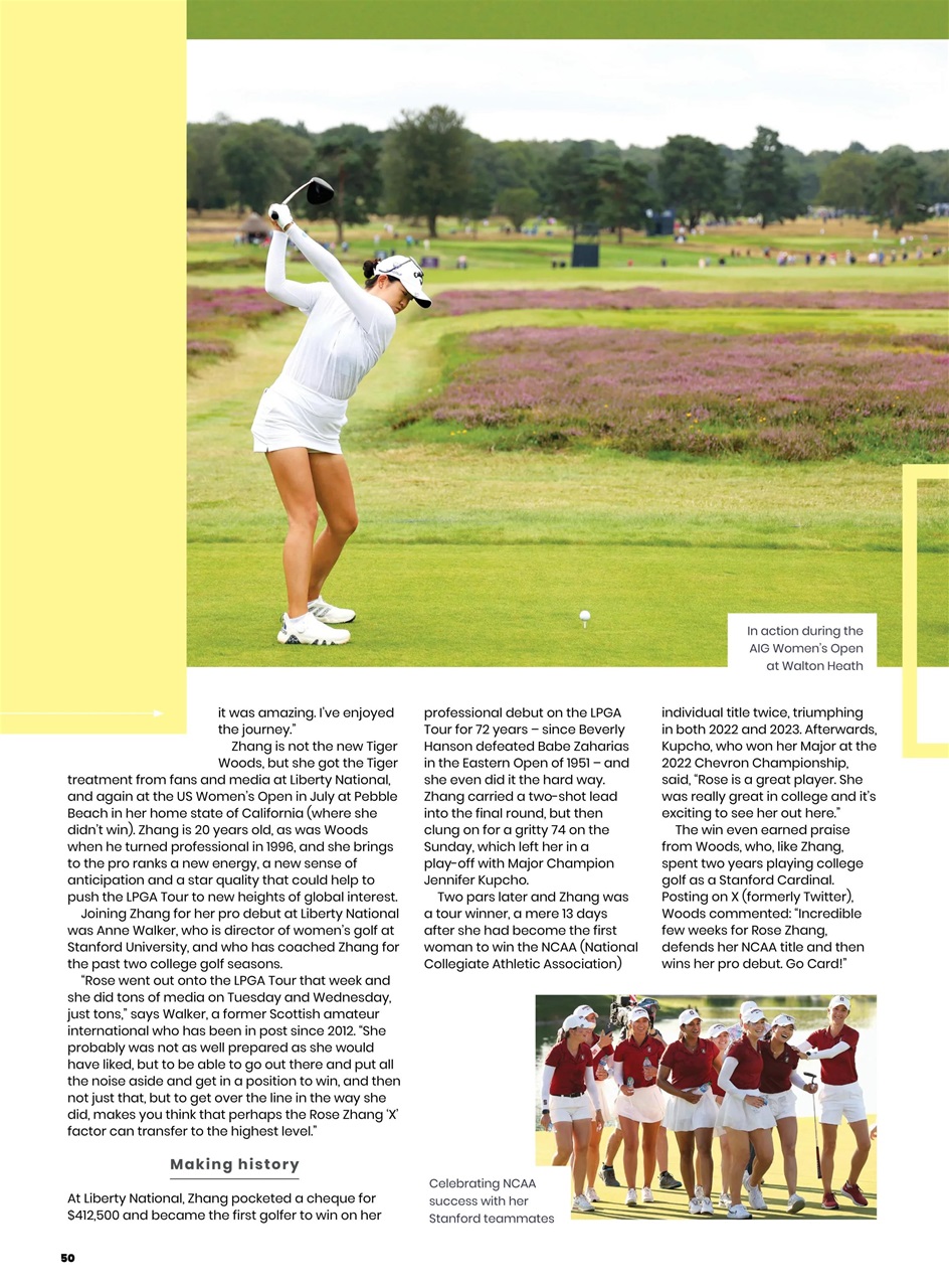 Golf Monthly Magazine - October 2023 Back Issue