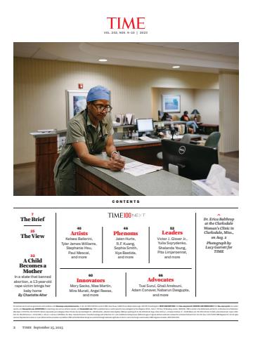 Time Magazine - 25-Sep-2023 Subscriptions | Pocketmags