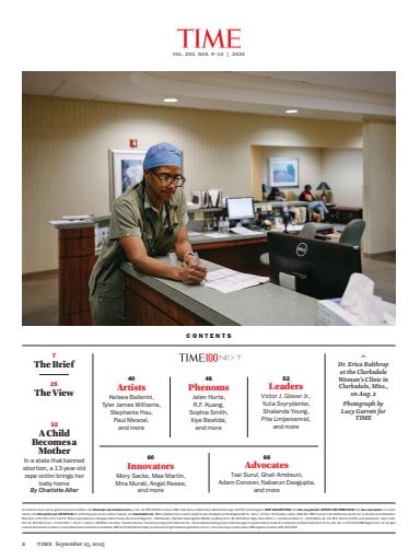 Time Magazine - 25-Sep-2023 Subscriptions | Pocketmags