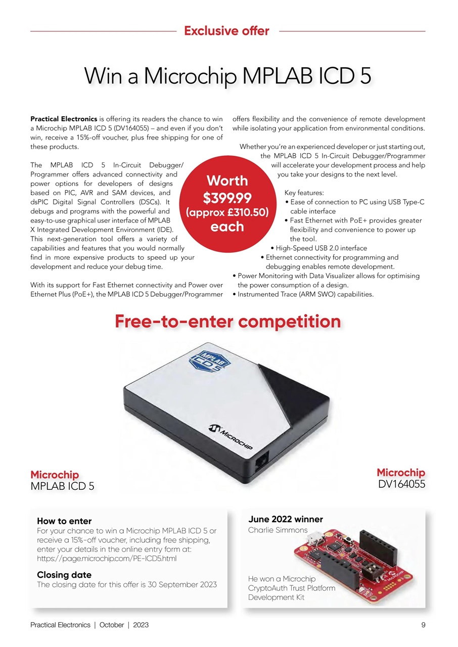 Practical Electronics Magazine - October 2023 Back Issue