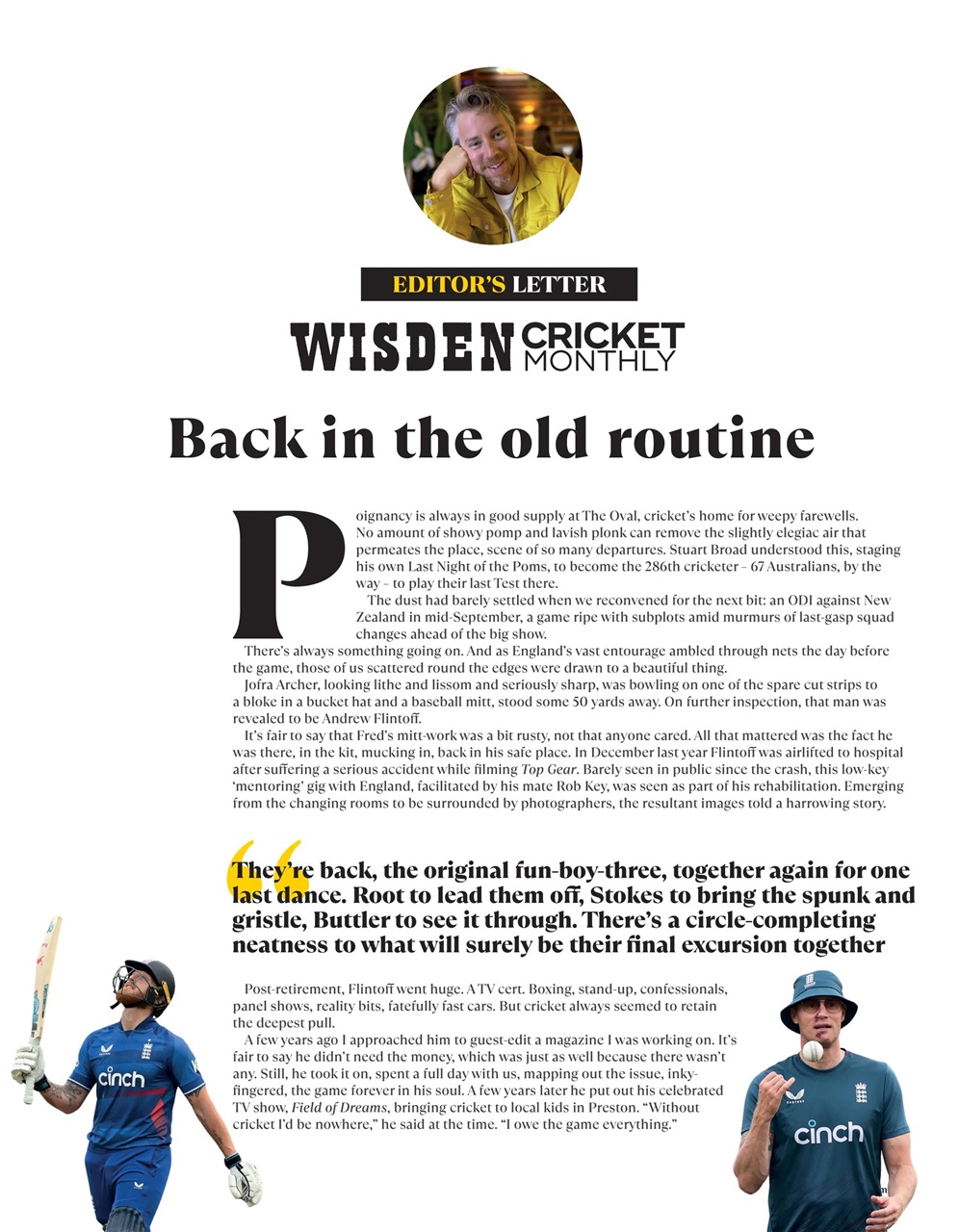 Wisden Cricket Monthly Magazine - September 2023 Back Issue