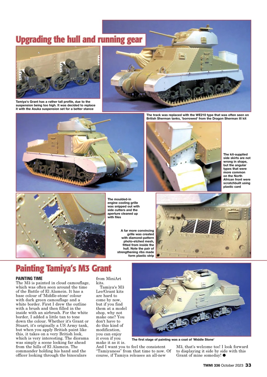 Tamiya Model Magazine - 336 Back Issue
