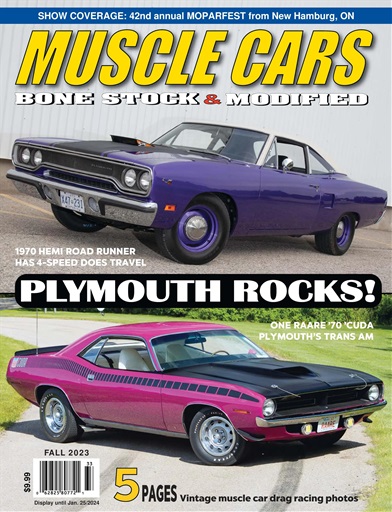 Muscle Cars Magazine - FALL 2023 Subscriptions | Pocketmags