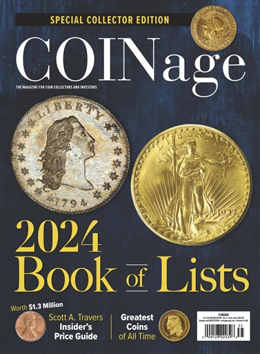 COINage Magazine - Books of lists Special Issue
