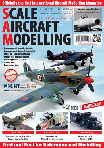 Scale Aircraft Modelling Magazine - October 2023 Edición anterior