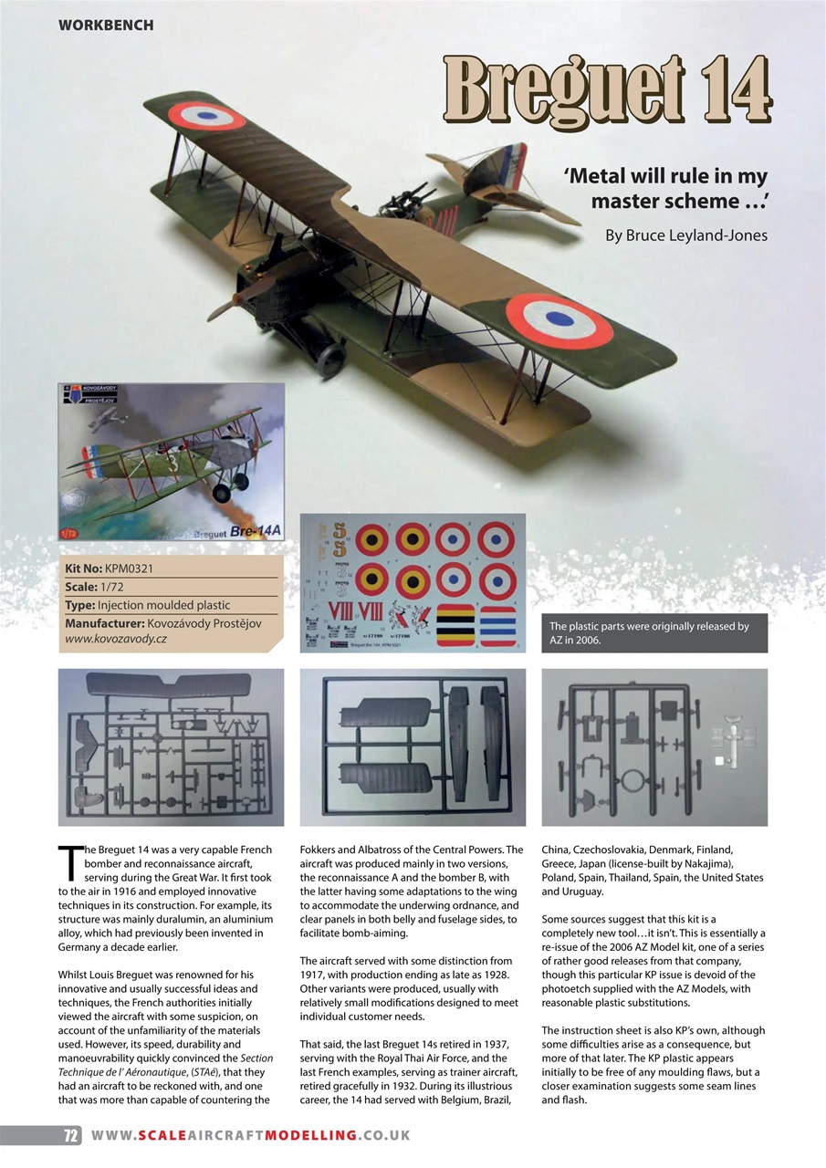 Scale Aircraft Modelling Magazine - October 2023 Edición anterior