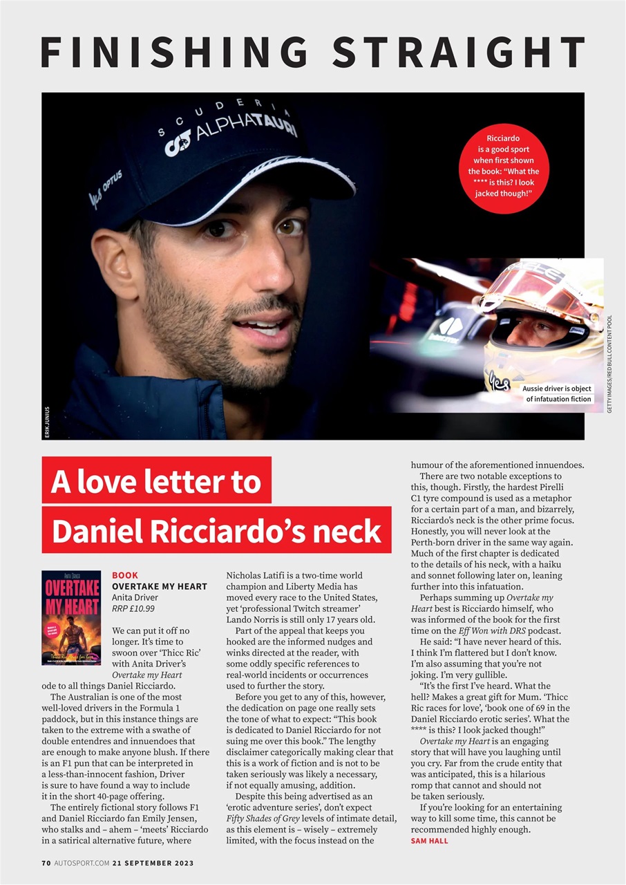 Autosport Magazine - 21 Sep 2023 Back Issue