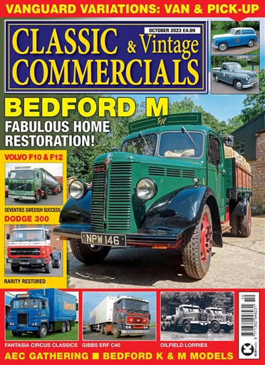 Classic & Vintage Commercials Magazine - Oct-23 Back Issue