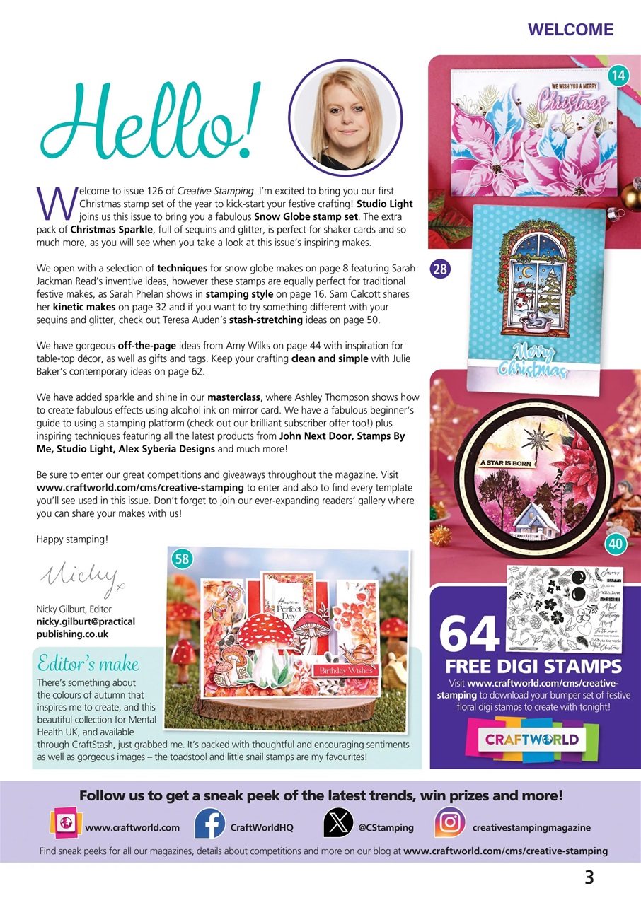 Creative Stamping Magazine - 126 Back Issue