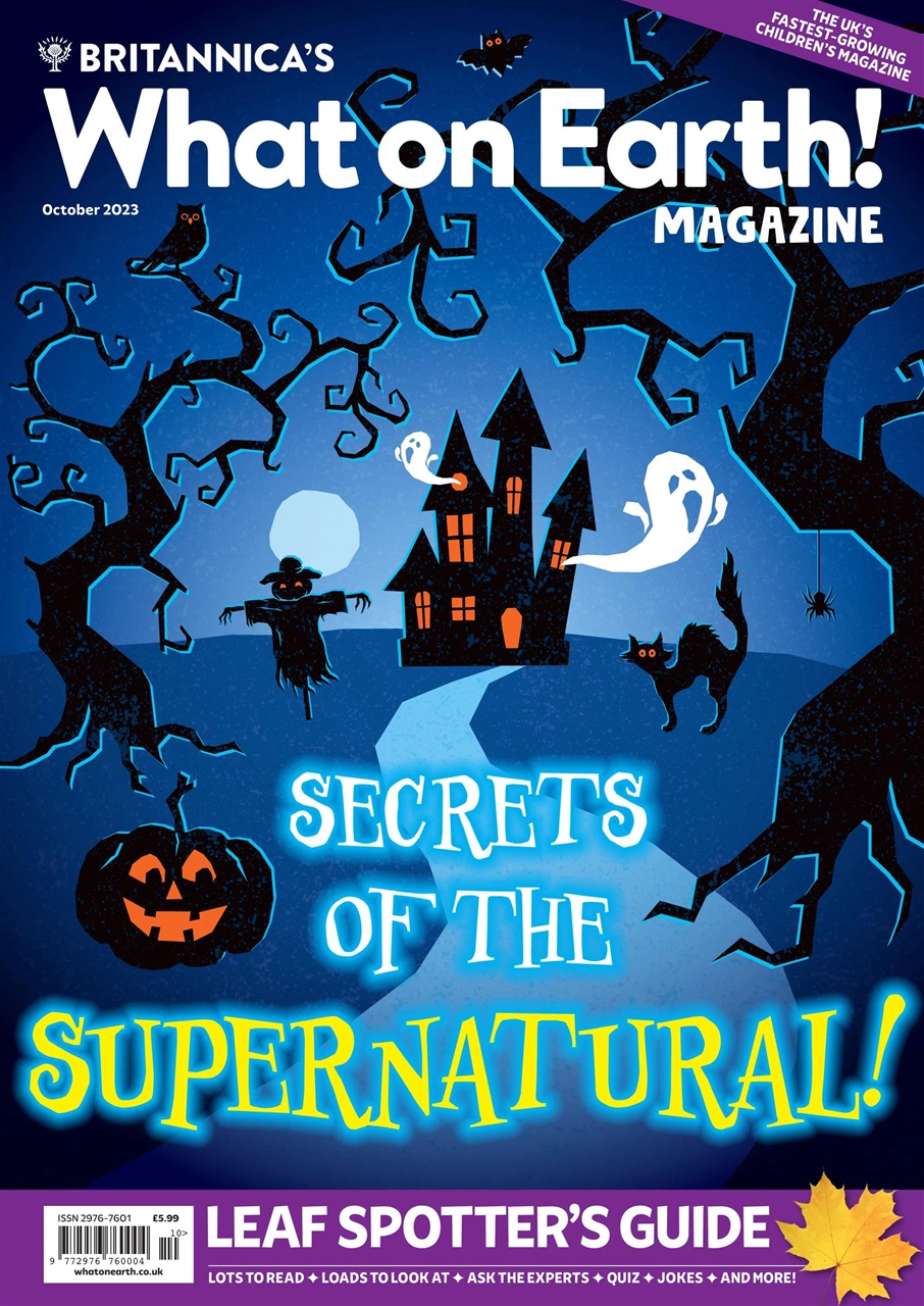 What On Earth Magazine October 2023 Back Issue
