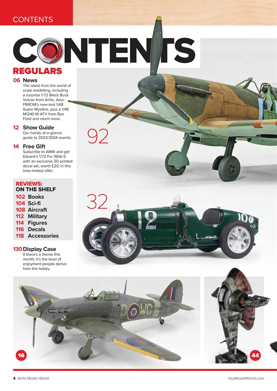 Airfix Model World Magazine - November 2023 Back Issue