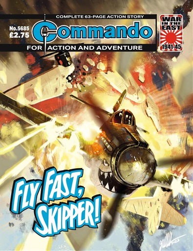 Commando Magazine - 5685 Back Issue