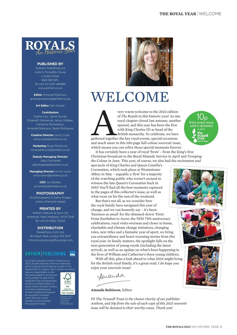 The Royals Magazine - The Royals Annual 2023 Back Issue