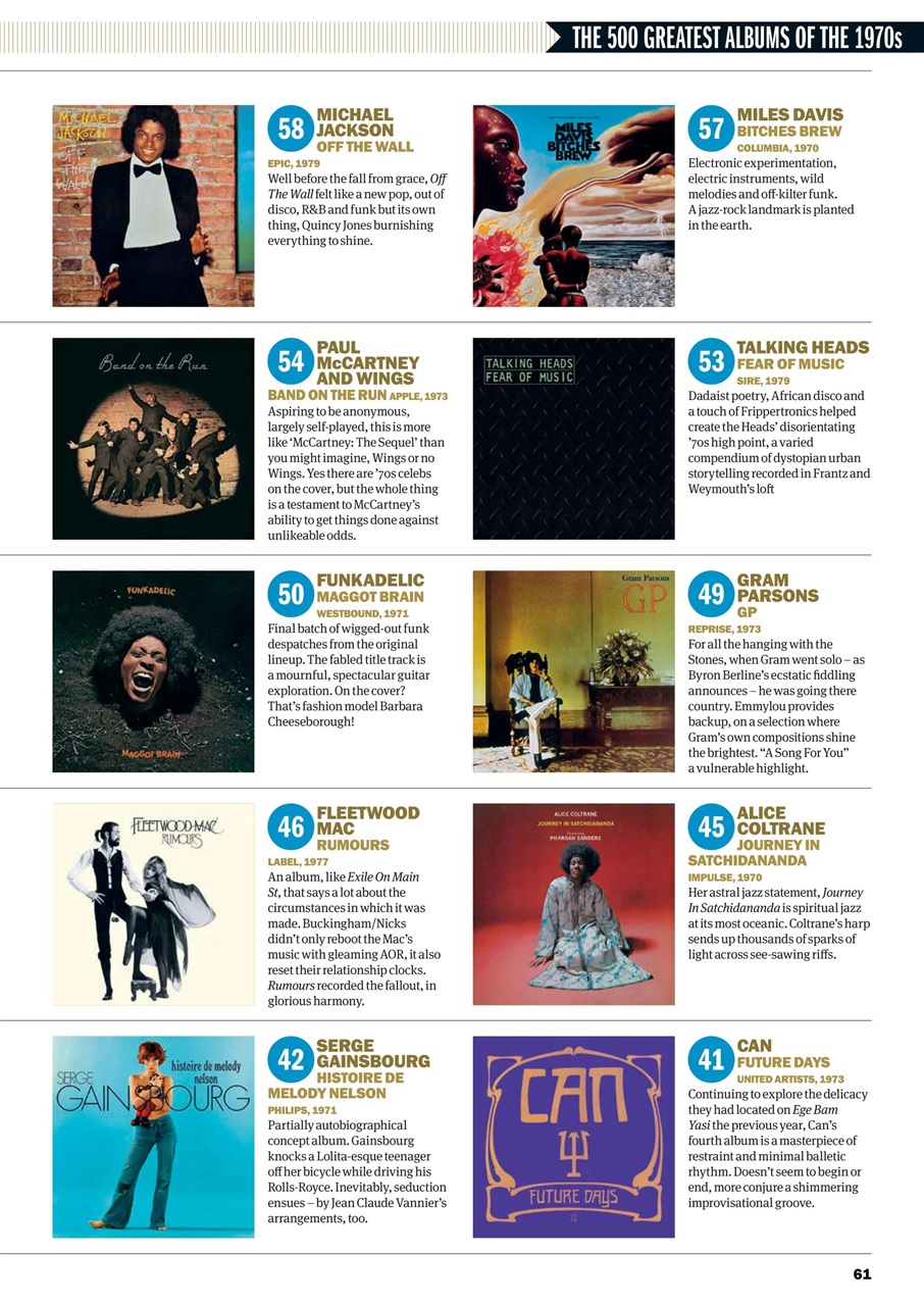 Uncut The Archive Collection Magazine - ULTIMATE RECORD COLLECTION Back ...