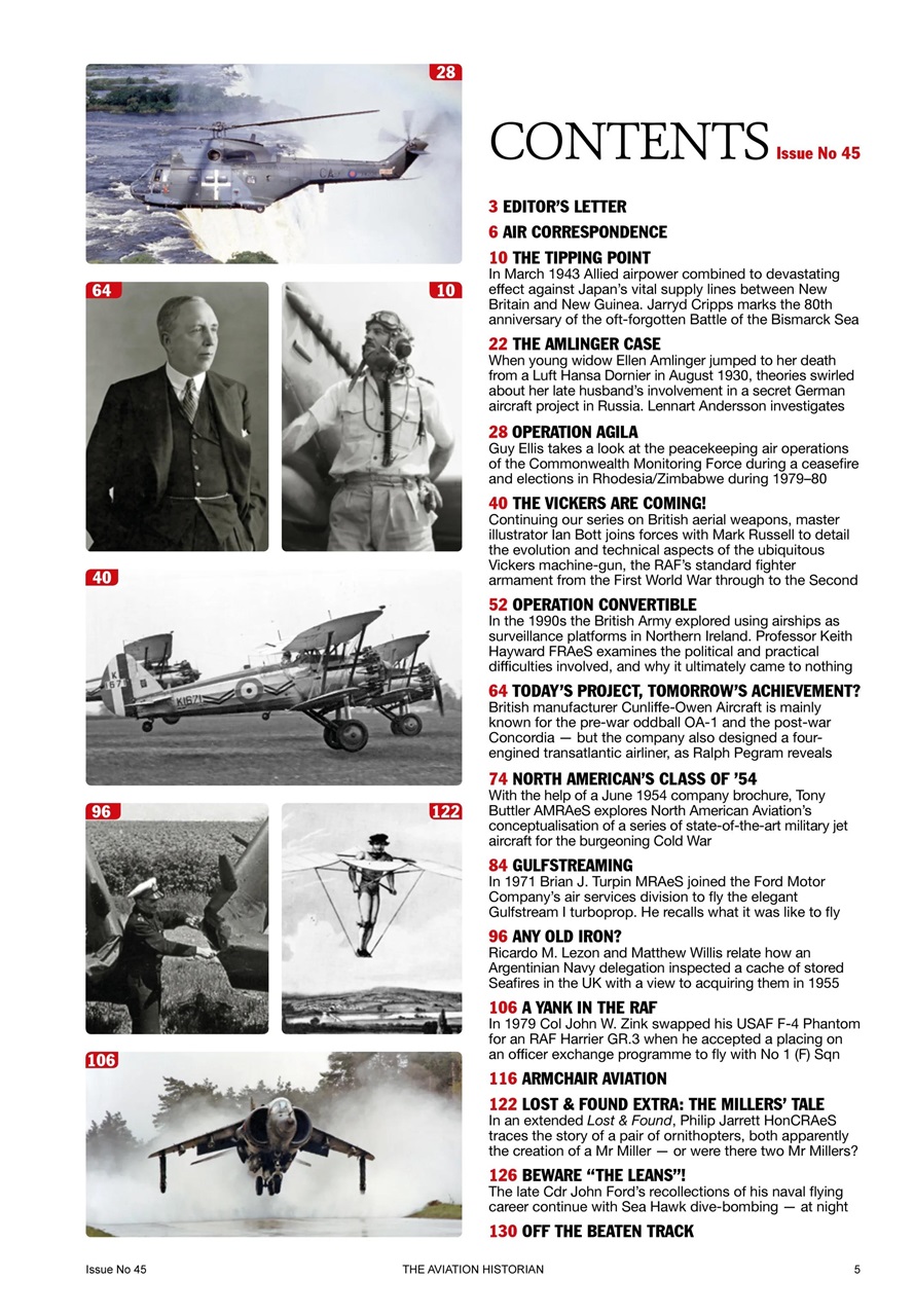 The Aviation Historian Magazine - Issue 45 Subscriptions | Pocketmags
