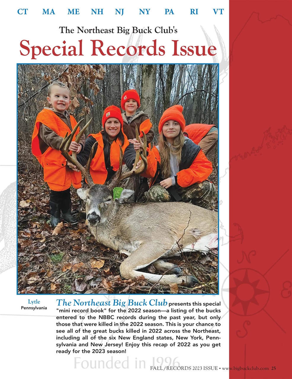 Northeast Big Bucks Magazine - Fall 2023 Back Issue