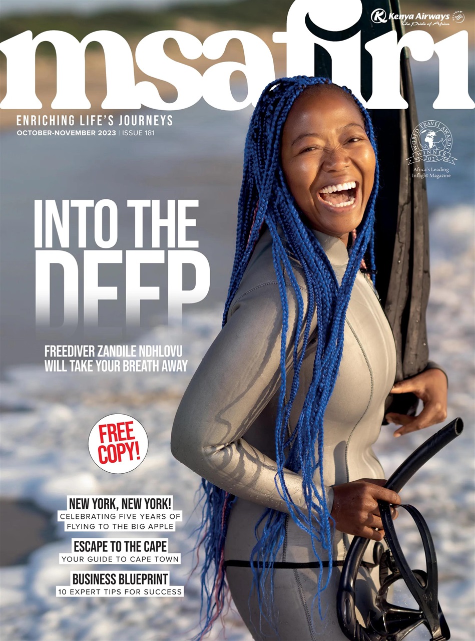 MSAFIRI – Kenya Airways Inflight Magazine - October-November 2023 Back ...