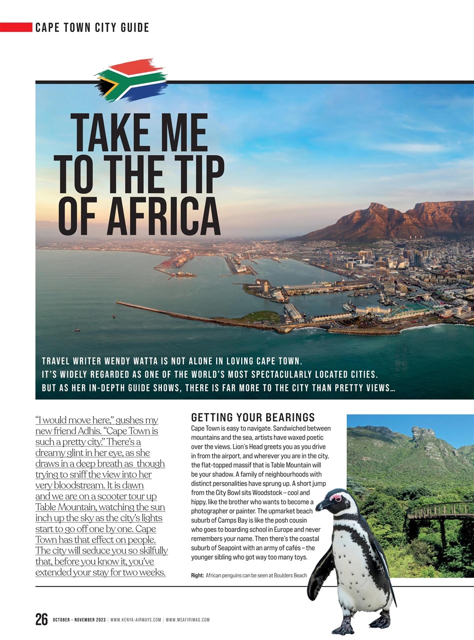 MSAFIRI – Kenya Airways Inflight Magazine - October-November 2023 Back ...