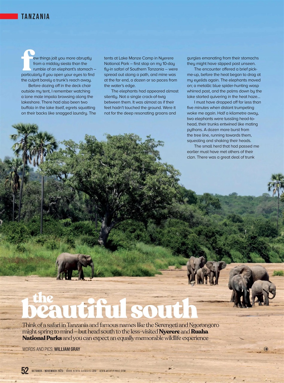 MSAFIRI – Kenya Airways Inflight Magazine - October-November 2023 Back ...