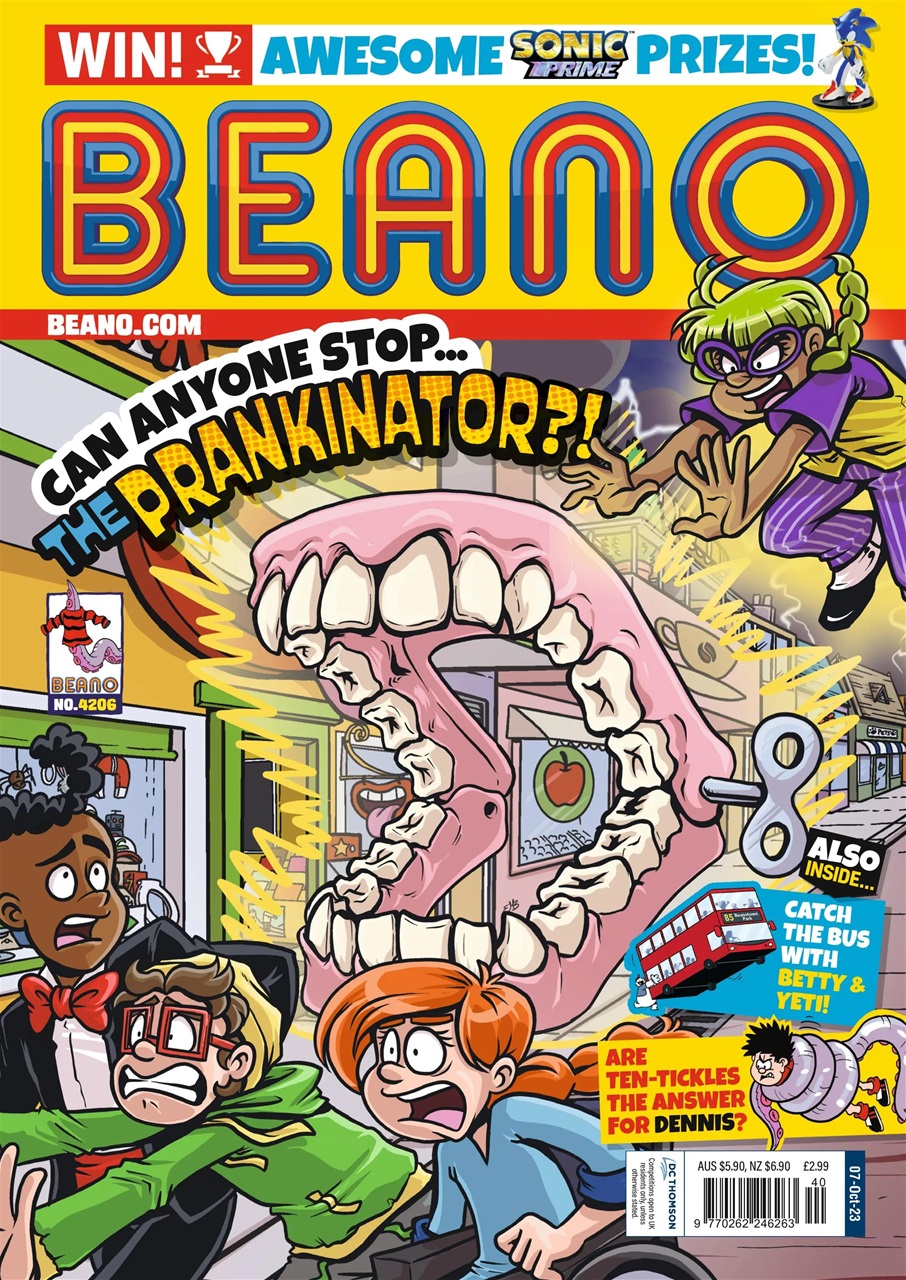 Beano Magazine - 04/10/2023 Back Issue
