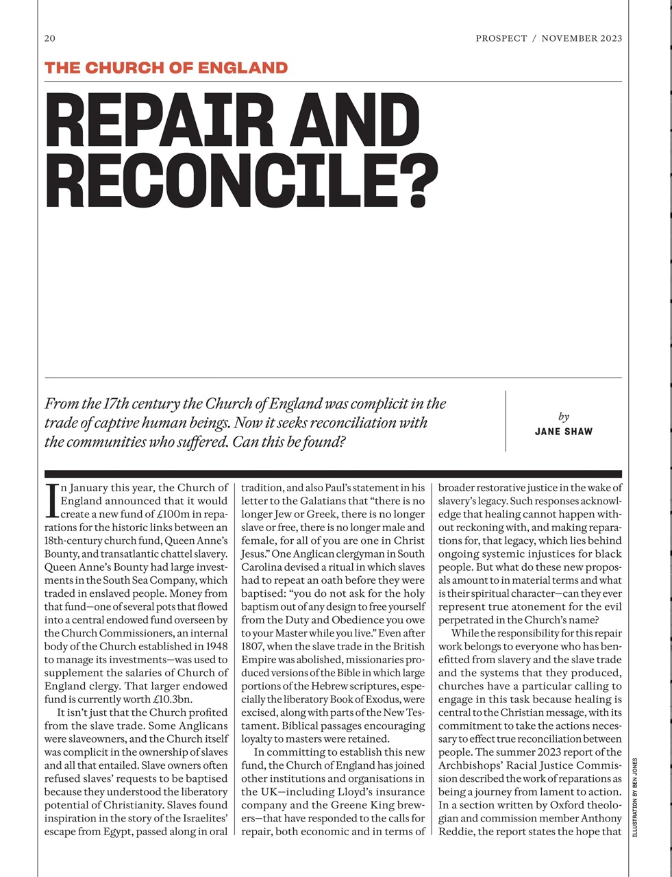 Prospect Magazine - November 2023 Back Issue