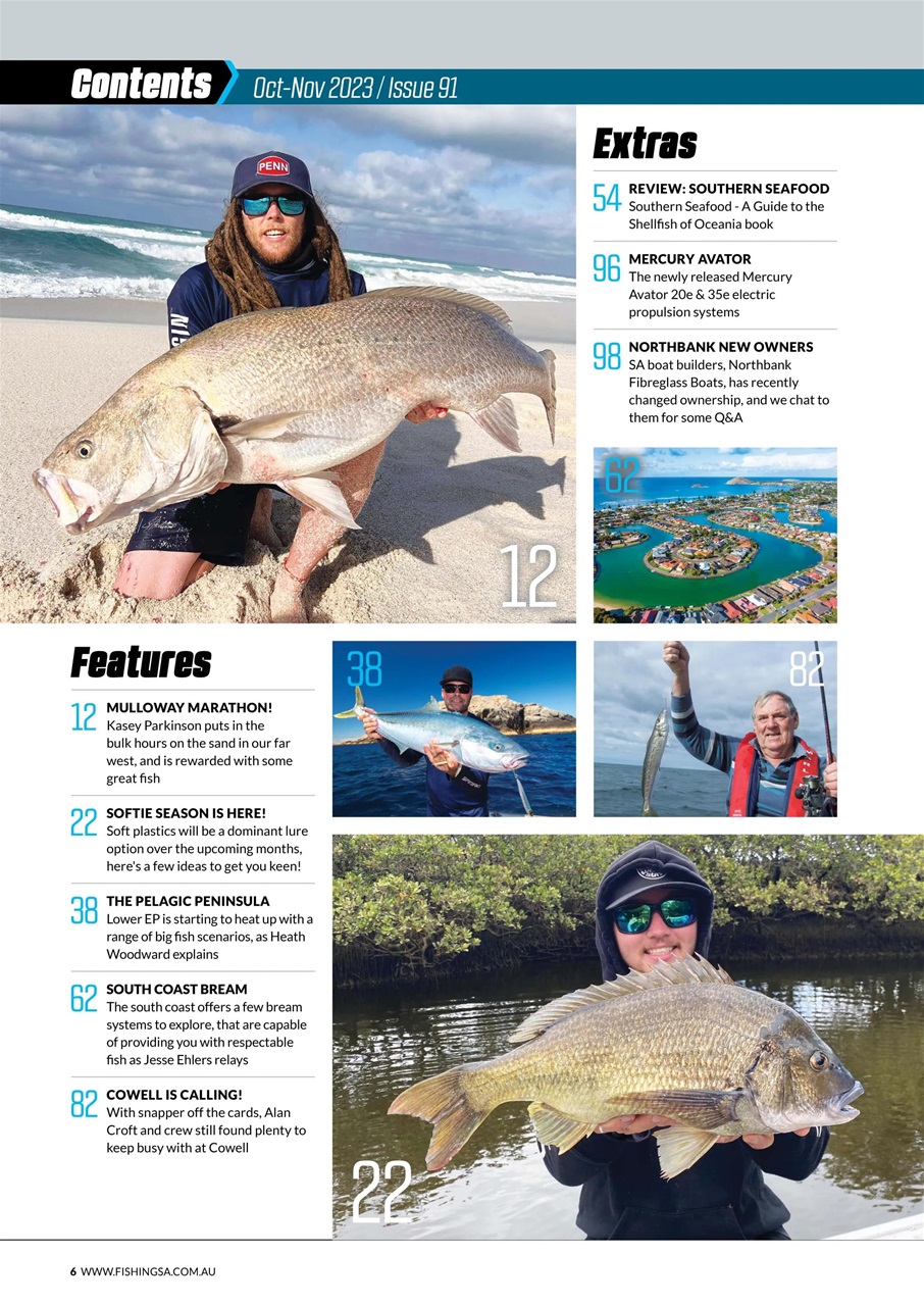 Fishing SA Magazine - Fishing SA Oct/Nov 2023 Back Issue