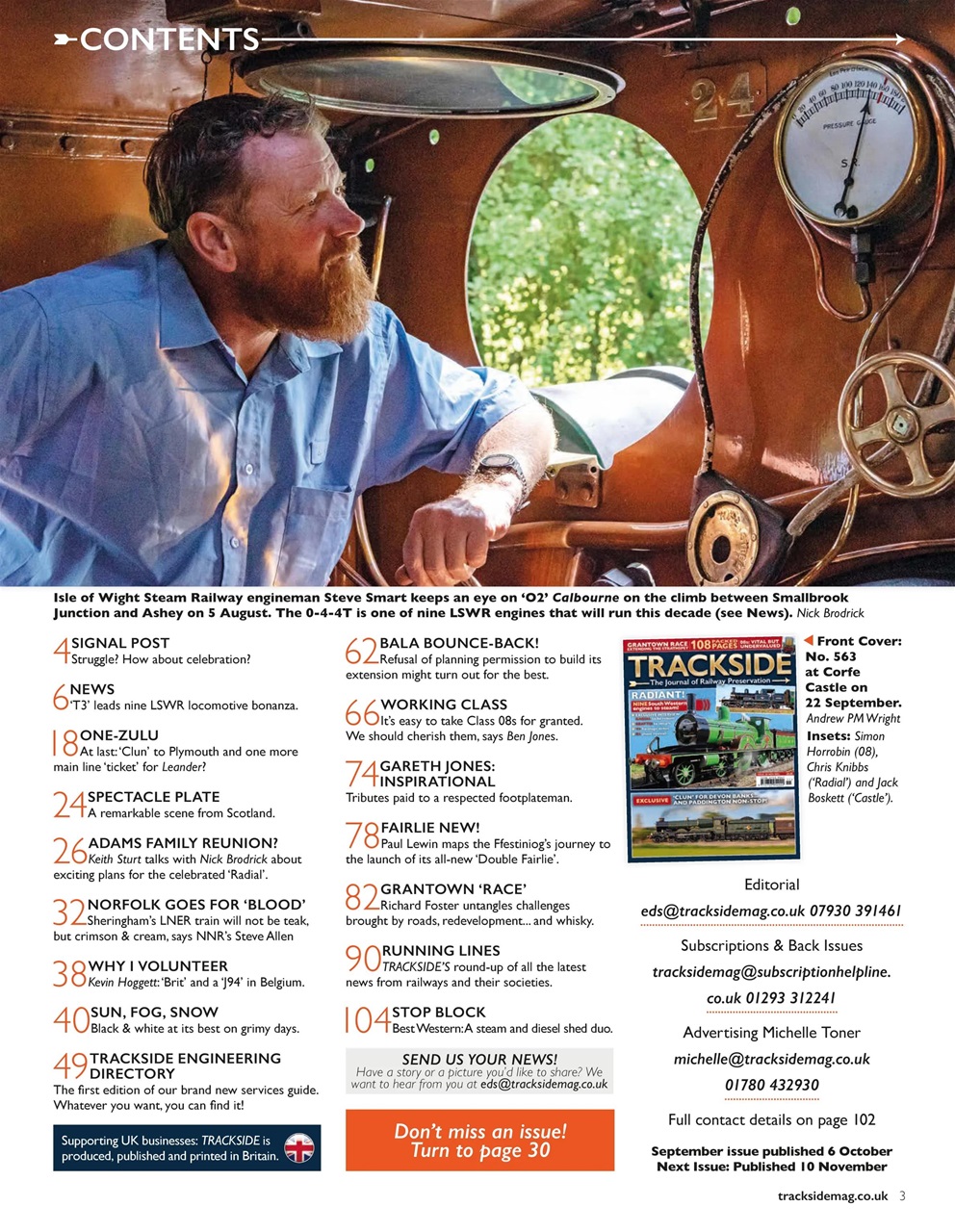 Trackside Magazine - November Back Issue