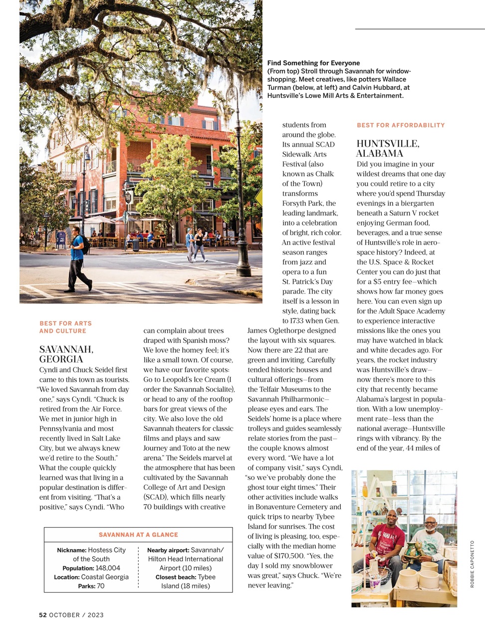 Southern Living Magazine - October 2023 Back Issue