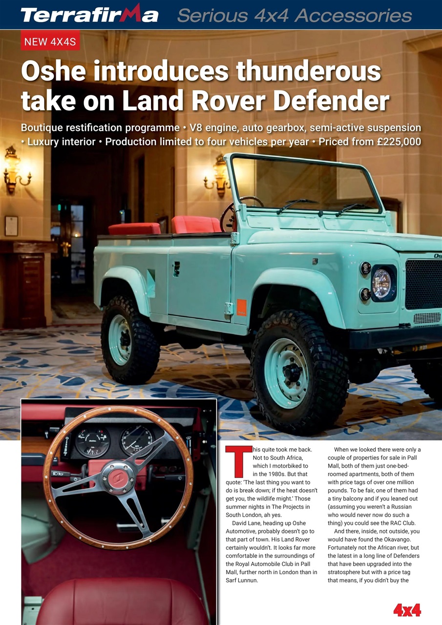 Overlander 4X4 Magazine - November 2023 Back Issue