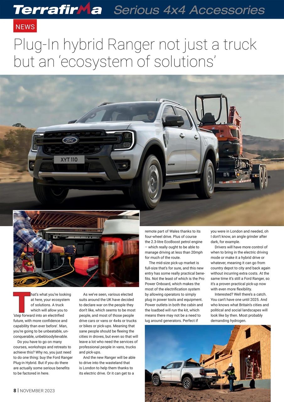 Overlander 4X4 Magazine - November 2023 Back Issue