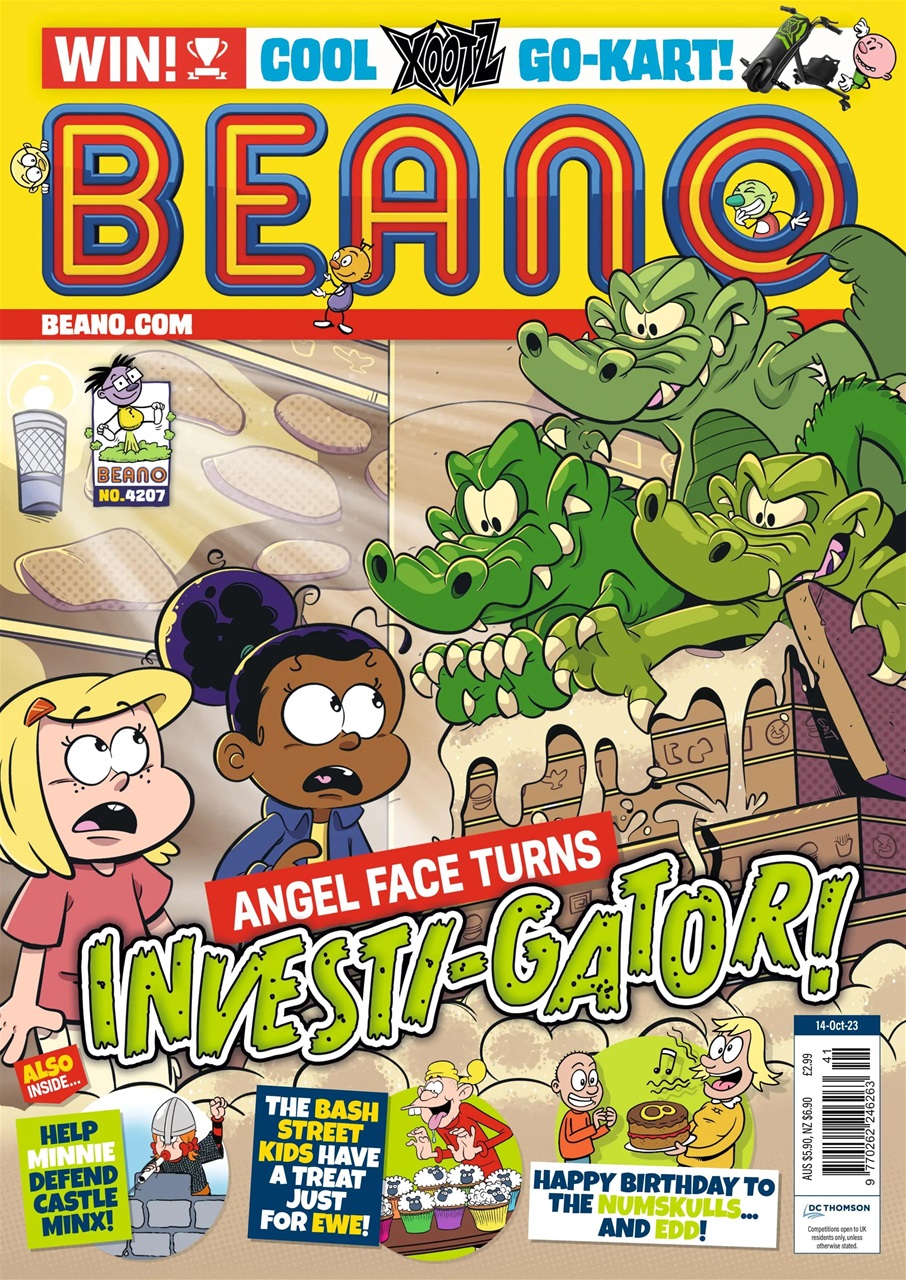 Beano Magazine - 11/10/2023 Back Issue