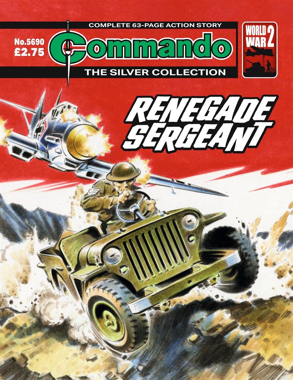 Commando Magazine - 5690 Back Issue