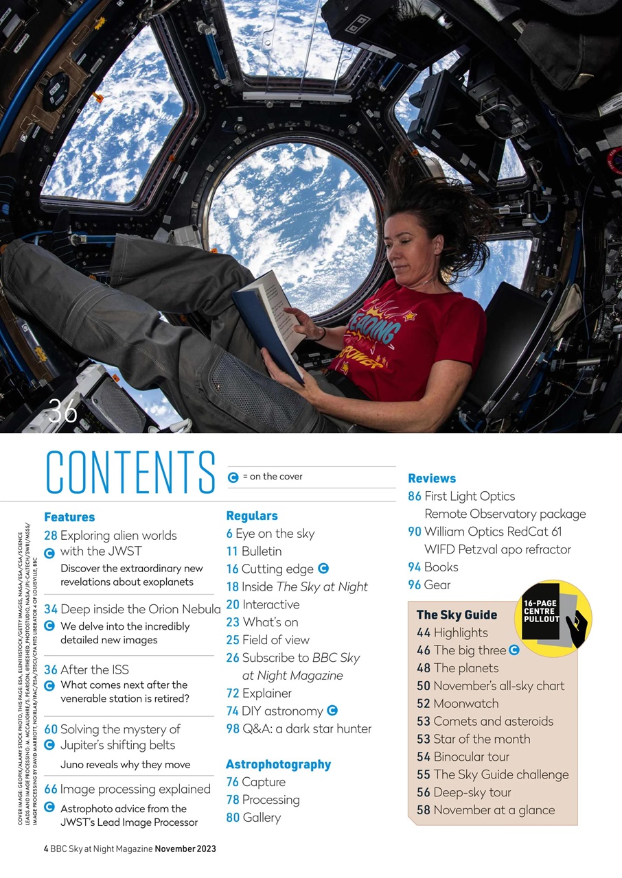 BBC Sky at Night Magazine - November 2023 Back Issue