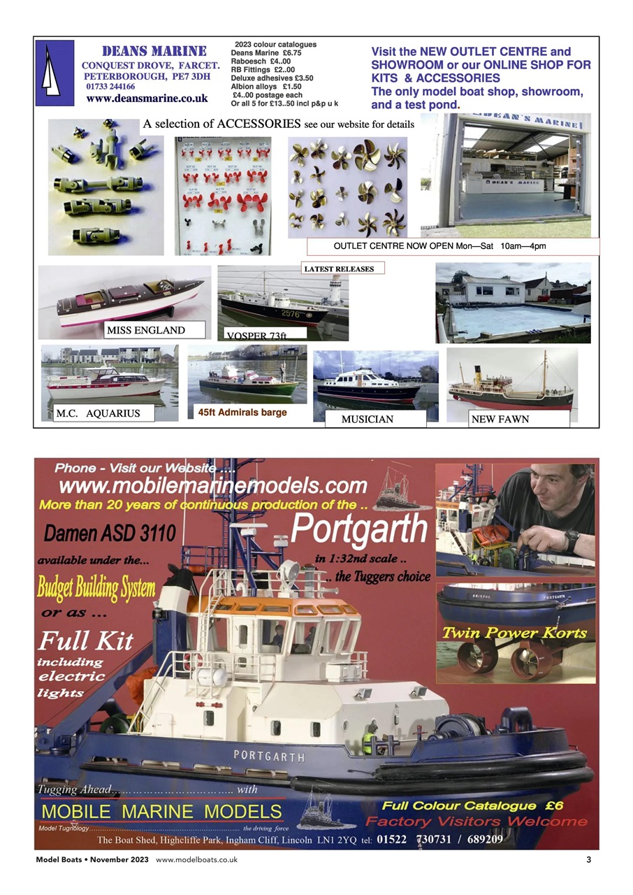 Model Boats Magazine - November 2023 Back Issue