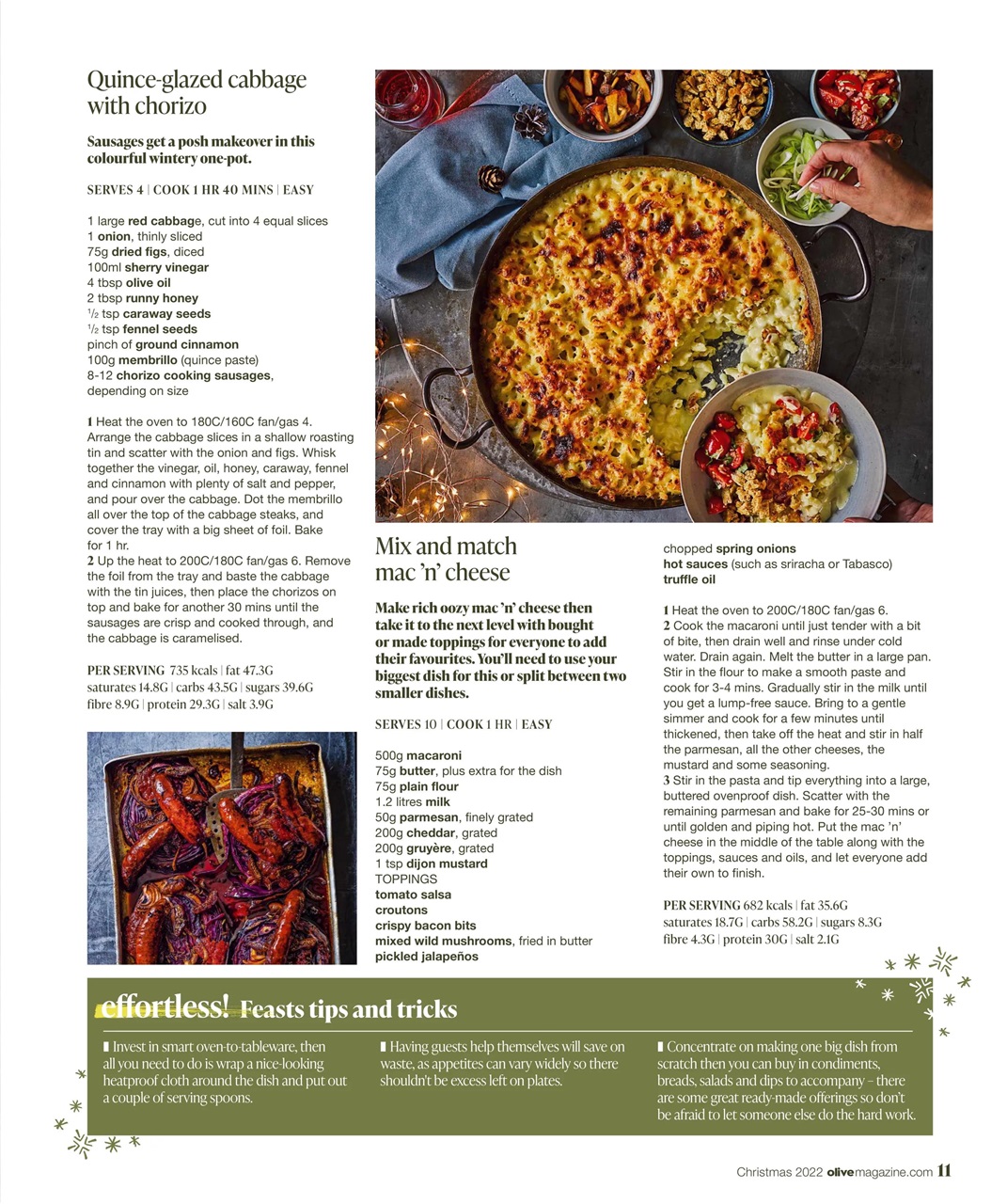 Olive Magazine - Best Effortless Entertaining Recipes Special Issue