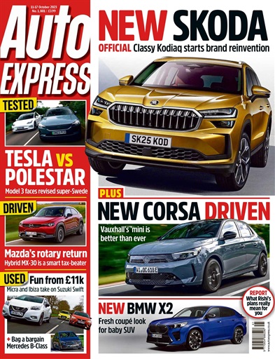 Auto Express Magazine - 12/10/2023 Back Issue