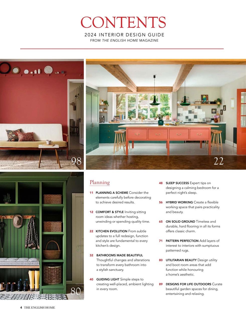 The English Home Magazine Interior Design 2024 Special Issue