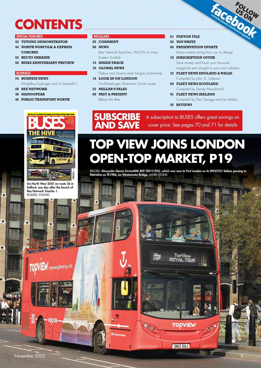 Buses Magazine - November 2023 Back Issue