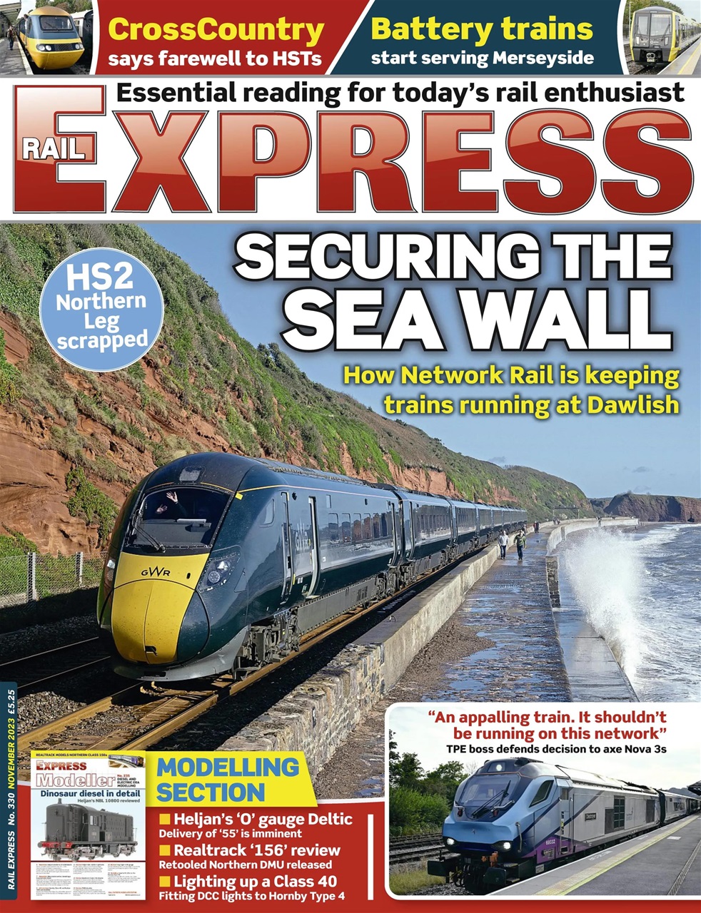 Rail Express Magazine - November 2023 Zurück Ausgabe