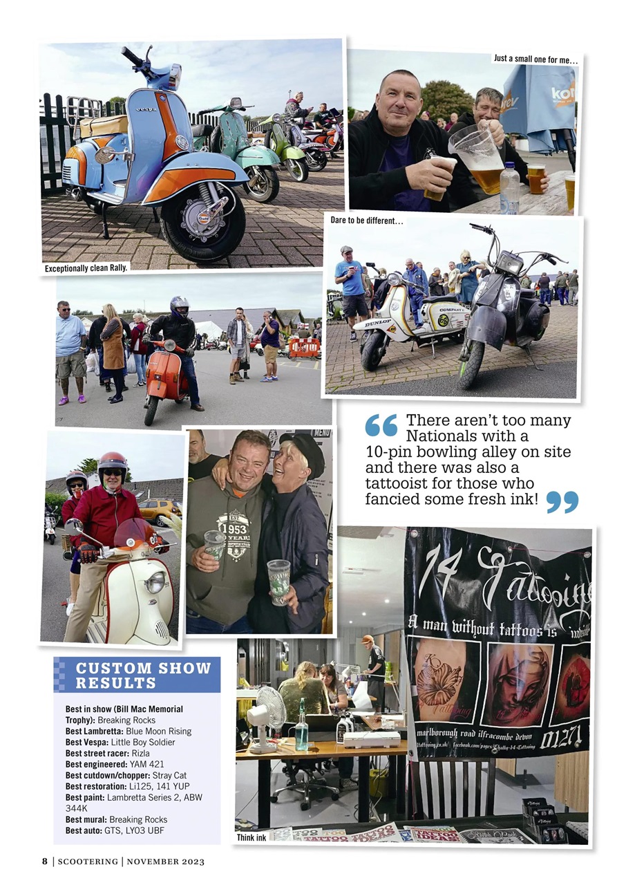 Scootering Magazine - November 2023 Back Issue