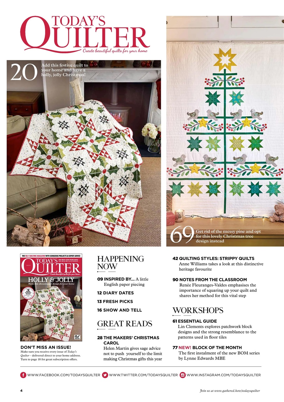 Today’s Quilter Magazine - Issue 107 Back Issue