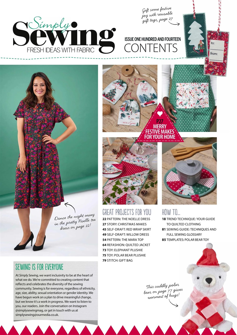 Simply Sewing Magazine - Issue 114 Back Issue