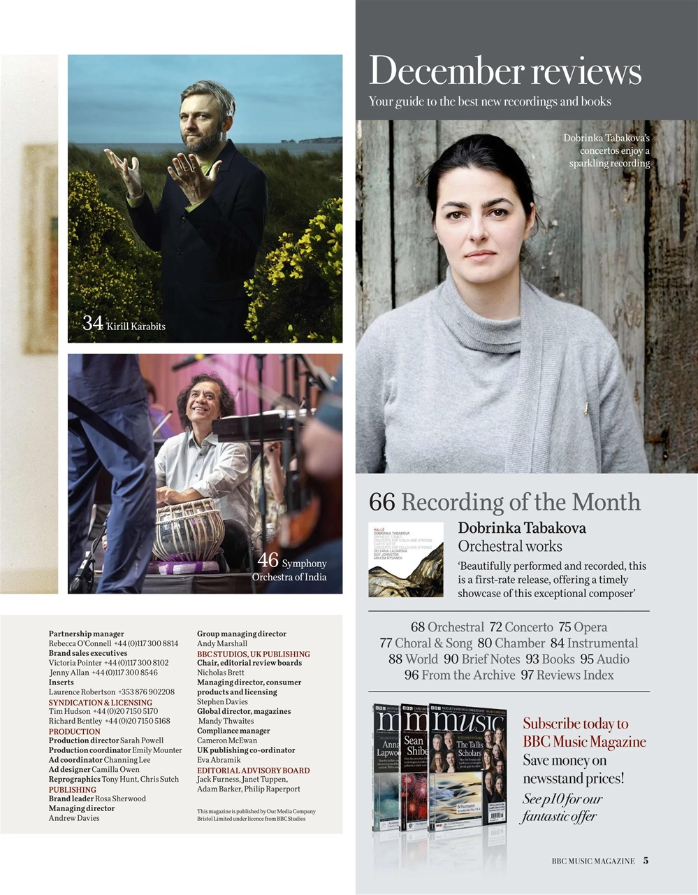 BBC Music Magazine - December 2023 Back Issue