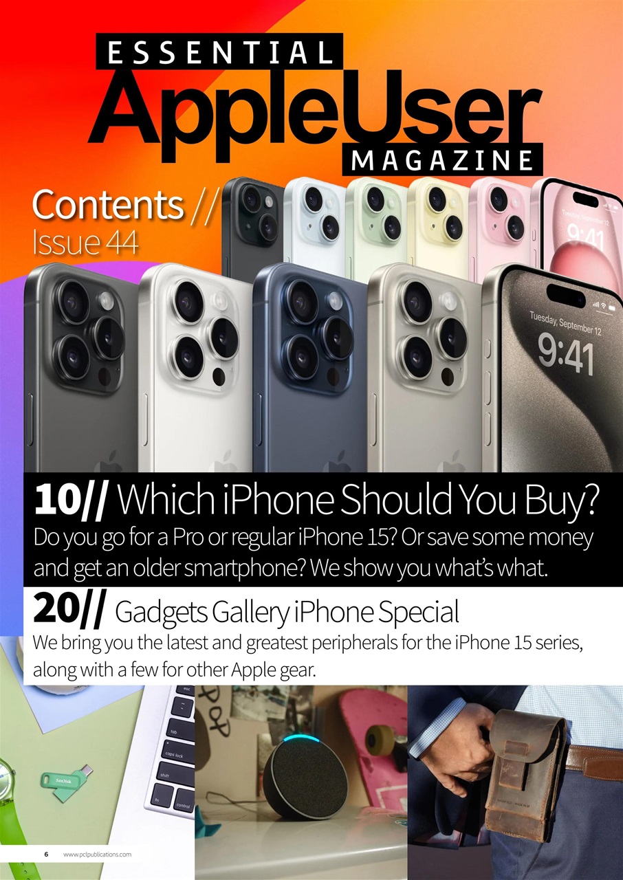 Essential Apple User Magazine - Oct / Nov 2023 Subscriptions | Pocketmags