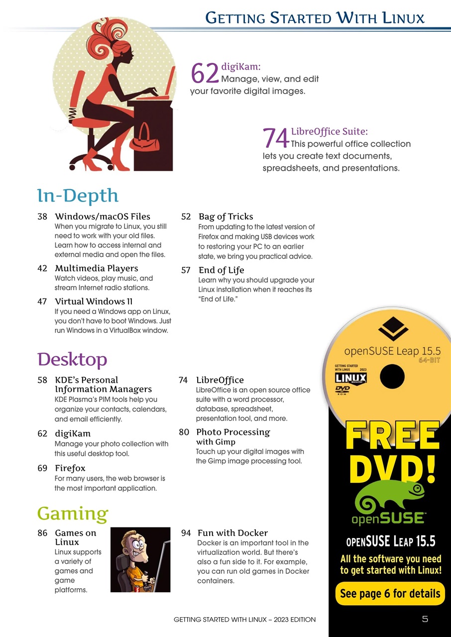 Linux Magazine - Getting Started with Linux (2023) Special Issue