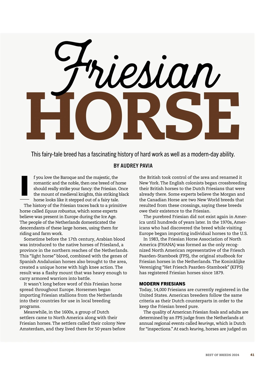 Horse Illustrated Magazine - Best of Breeds Special Issue