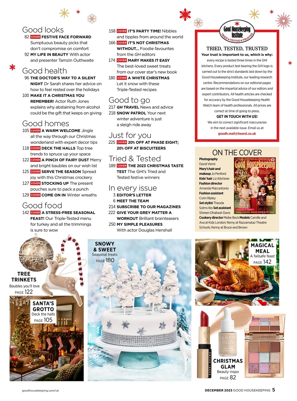 Good Housekeeping Magazine - Dec-23 Subscriptions | Pocketmags